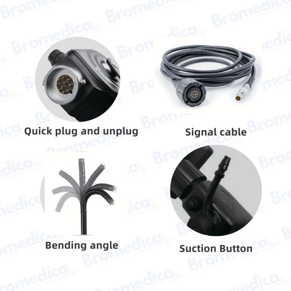 Hugemed Bronchoscope, Video Bronchoscope for pulmonologist
